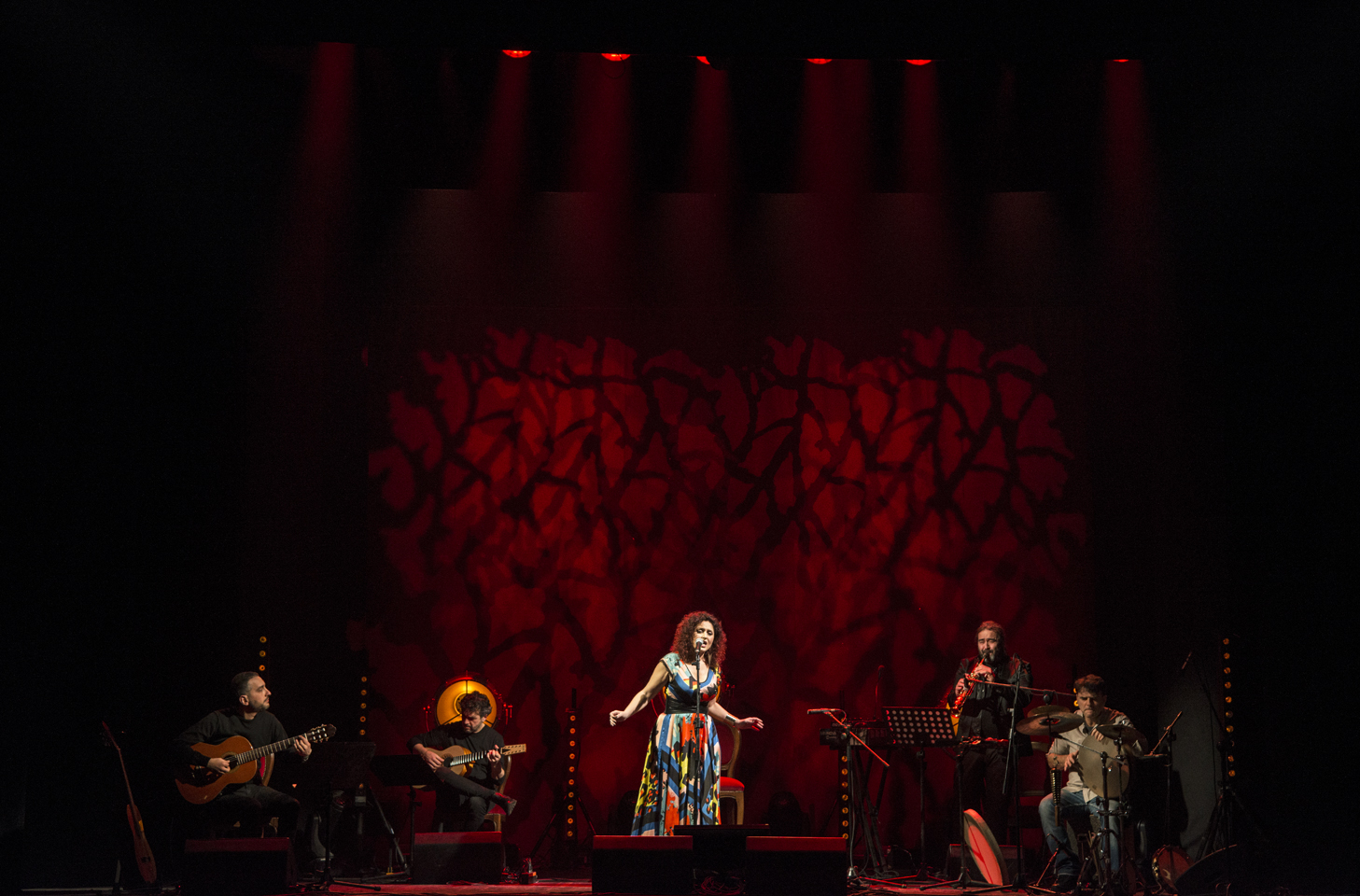 Fiorenza Calogero in NapulAnnúra - teatro Trianon Viviani