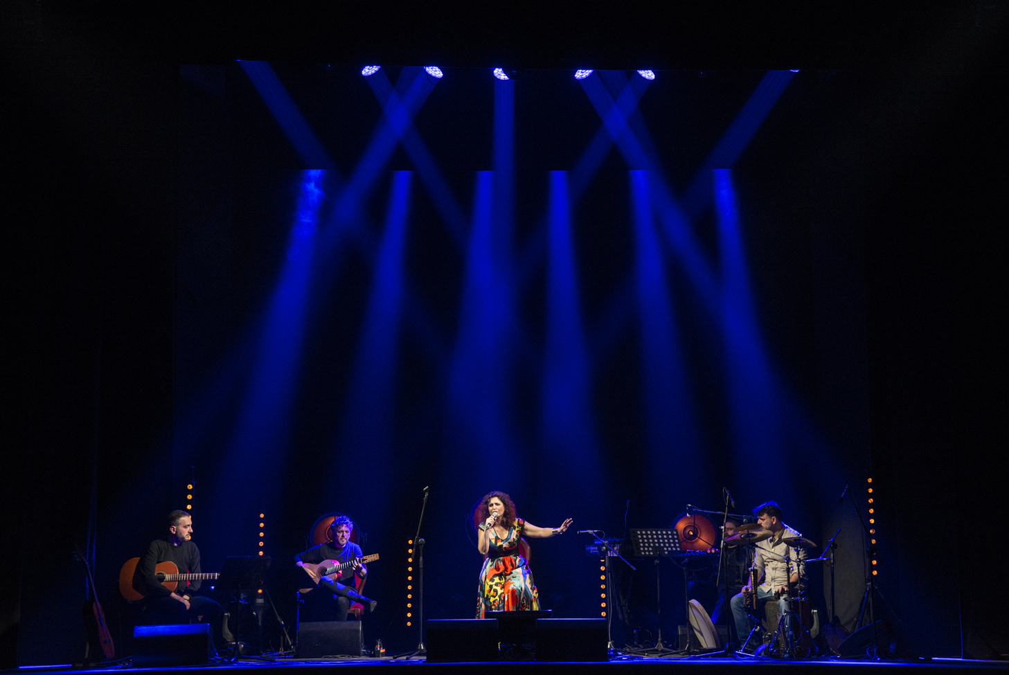 Fiorenza Calogero in NapulAnnúra - teatro Trianon Viviani
