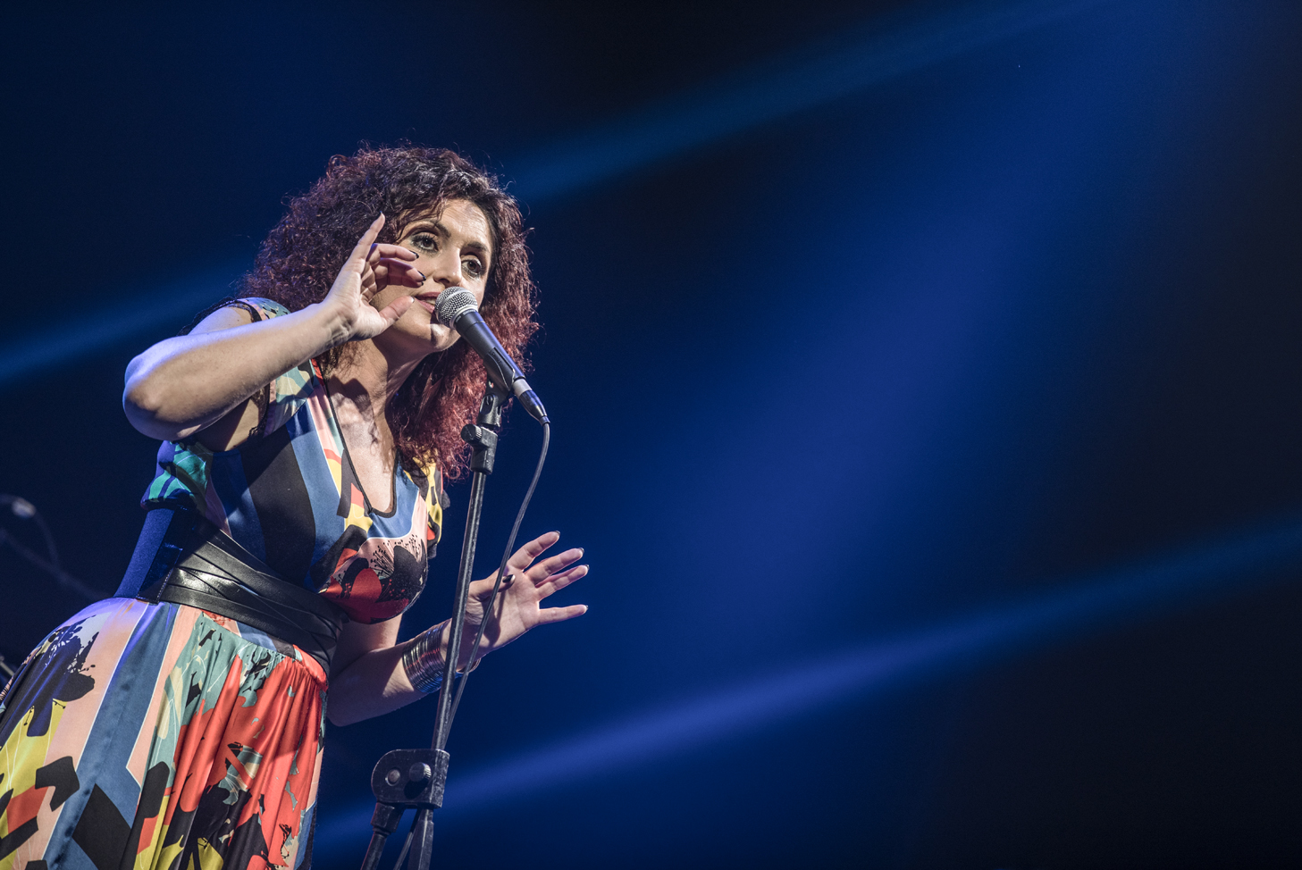 Fiorenza Calogero in NapulAnnúra - teatro Trianon Viviani